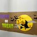 Hand-painted Halloween Banner: Custom Trick or Treat Decor - Etsy