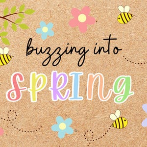 Buzzing Into Spring | Earth Day | Spring Classroom Decorations | Spring ...