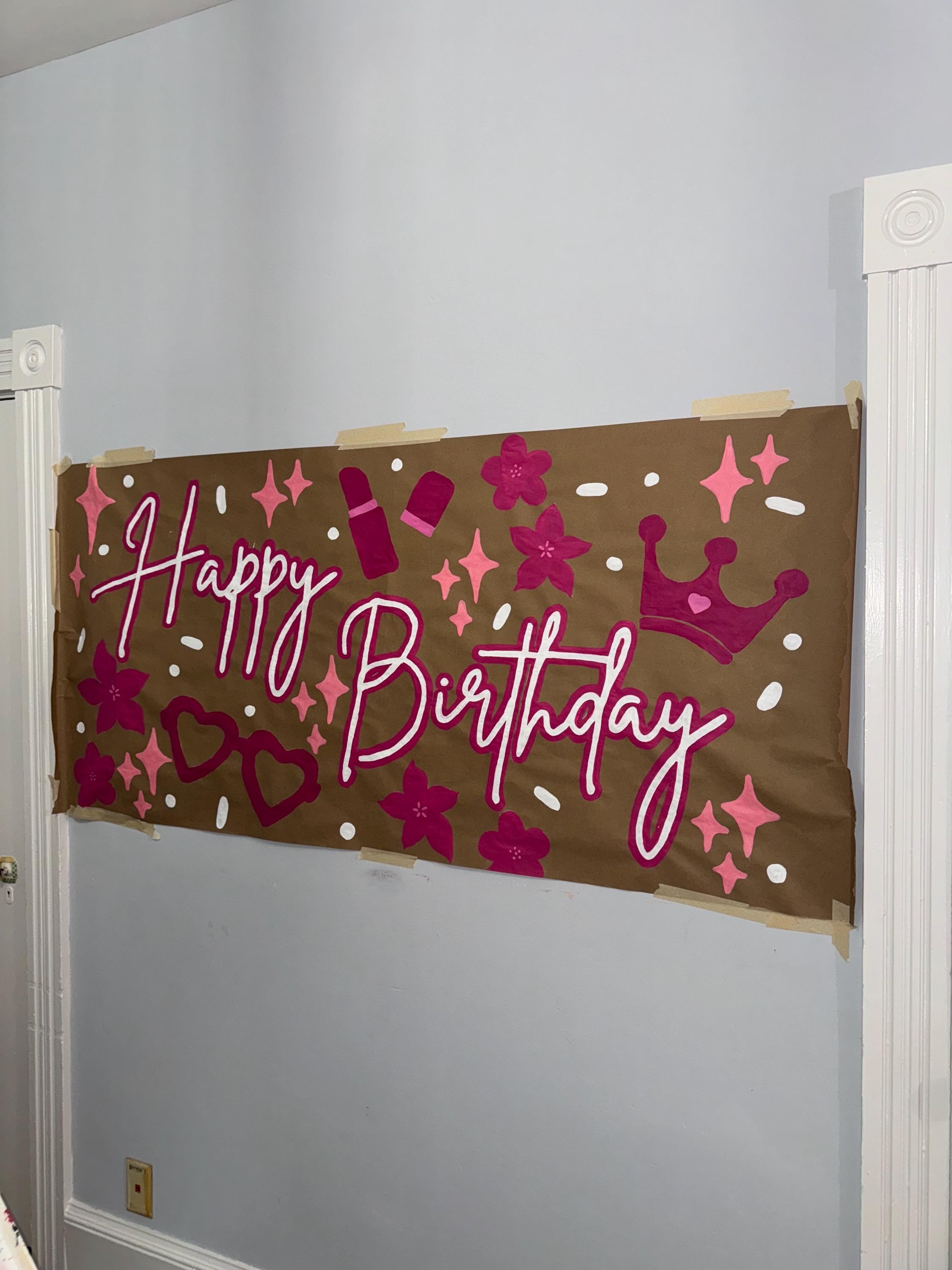 Barbie Birthday Banner | Barbie Theme Birthday | Birthday Decorations ...