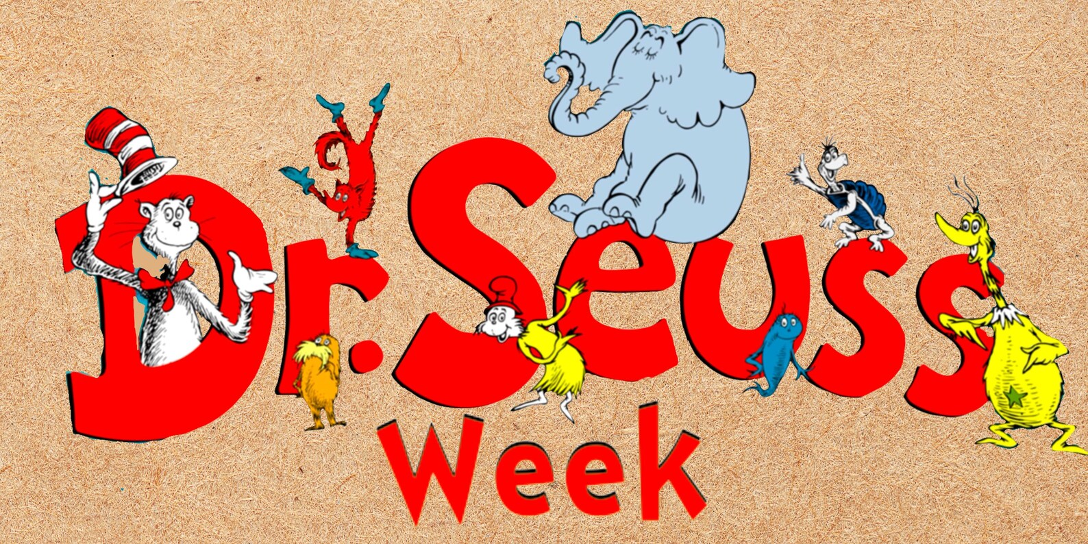 Dr. Seuss Week Banner | Dr. Seuss Decorations | Dr. Seuss Party | Oh ...