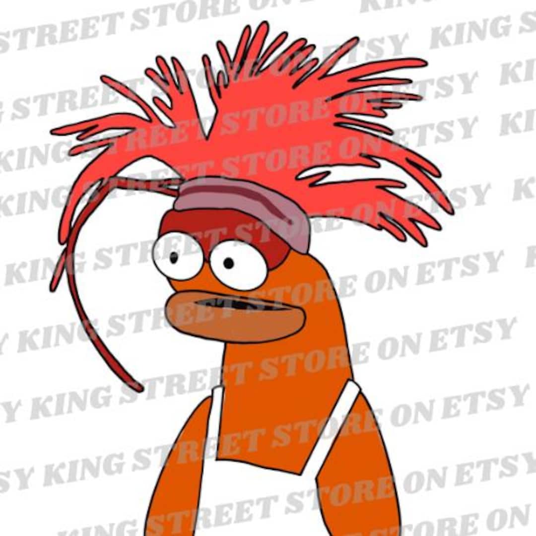 Pepe the King Prawn Clip Art PNG: Muppet Inspired (instant Download) - Etsy