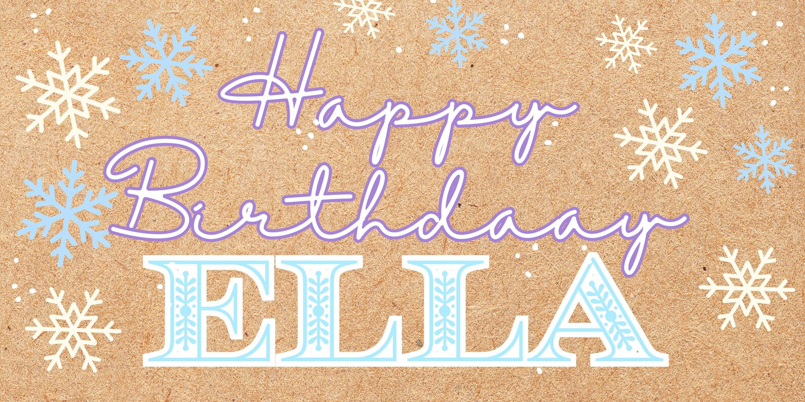 Custom Hand Painted Banner | Birthday Party Banner | Engagement Party ...