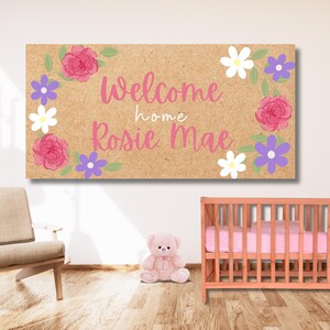 Custom Hand Painted Banner | Birthday Party Banner | Engagement Party ...