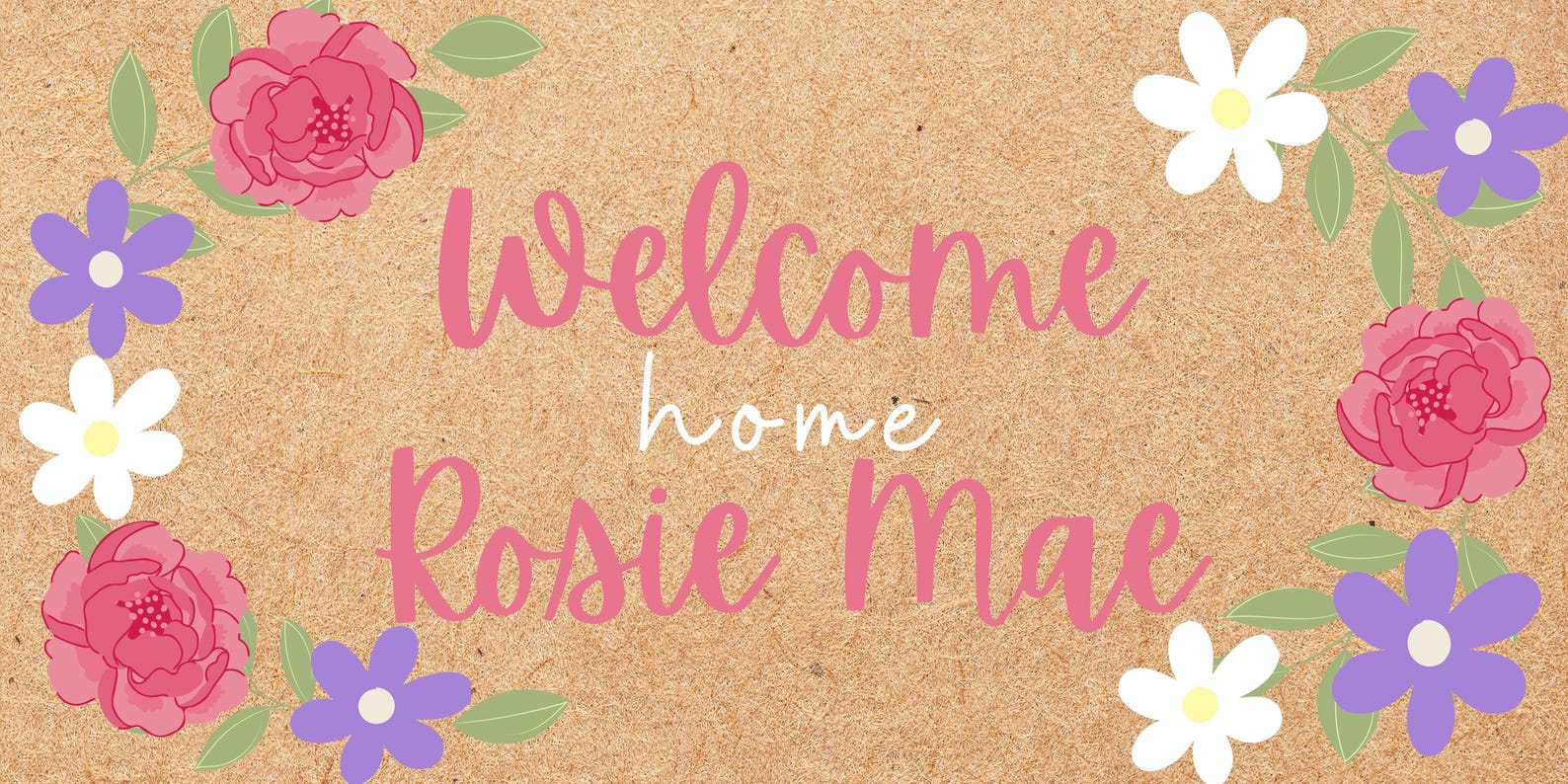 Custom Hand Painted Banner | Birthday Party Banner | Engagement Party ...