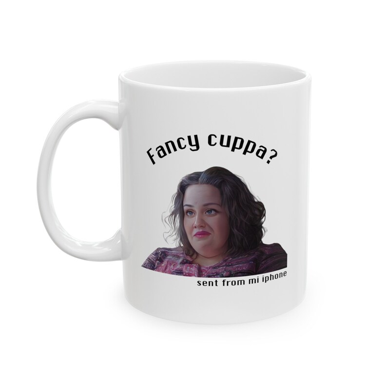 Fancy Cuppa, Baby Reindeer, Sent From My iPhone Mug, Baby Reindeer Gift ...