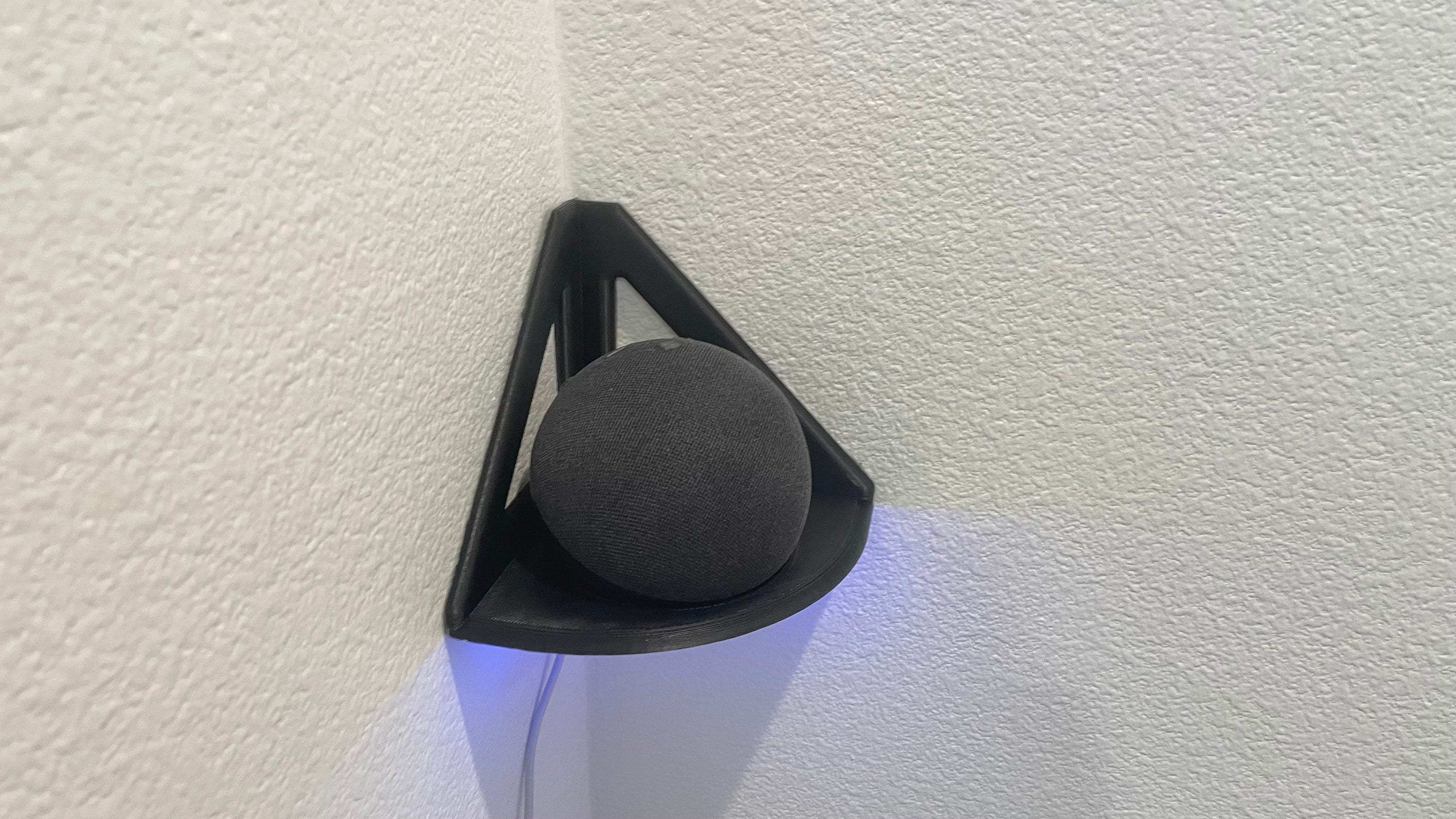 Echo Dot Wall Mount - Amazon Alexa Speaker Adhesive Corner Mount ...