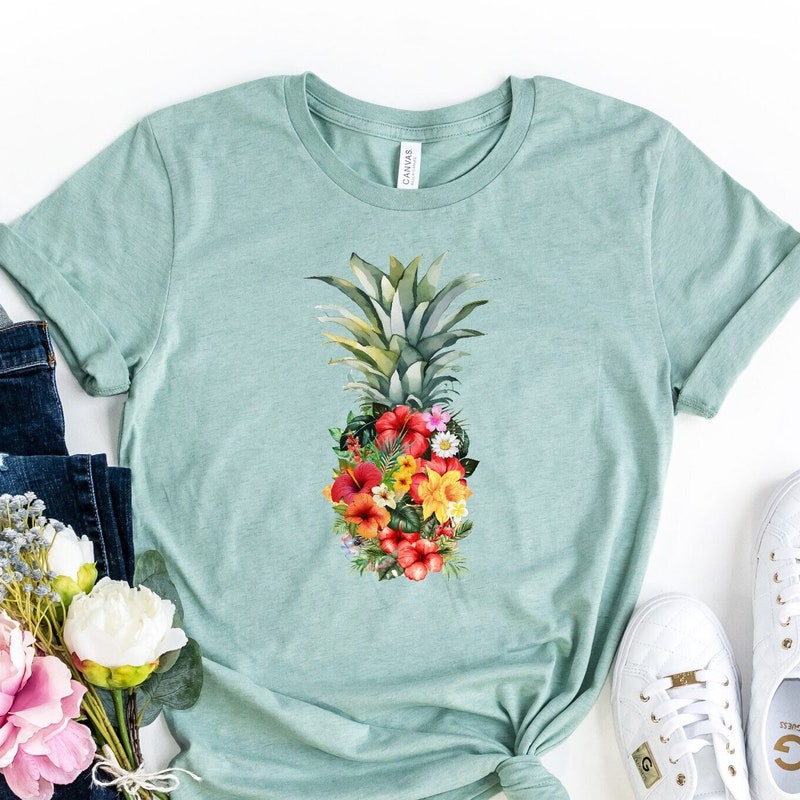 Pineapple Tshirt - Etsy