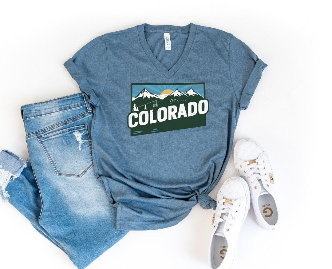 Retro Colorado Shirt, Colorado State Shirt, Vintage Colorado Shirt ...