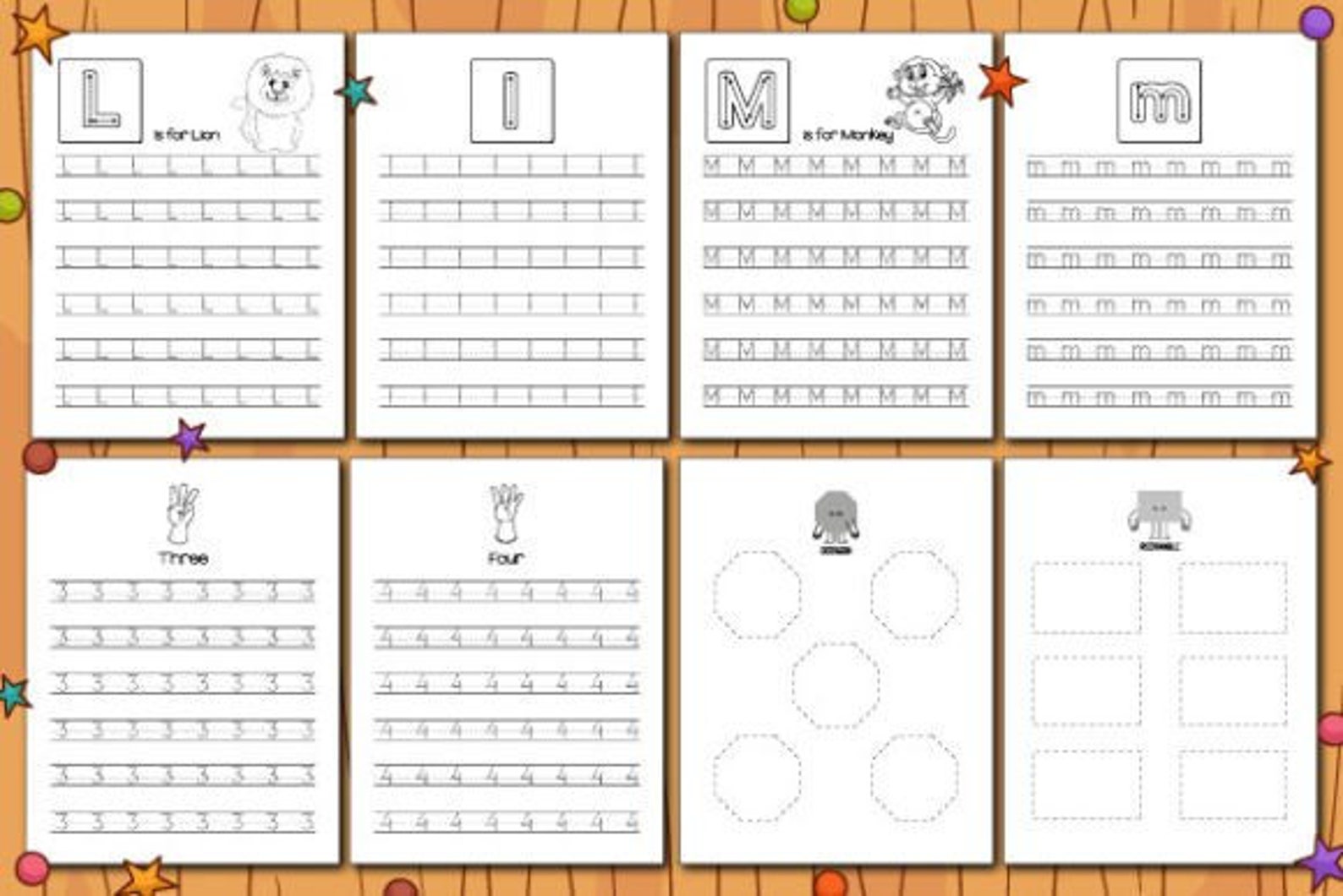 Alphabet Tracing Activity Book for Kids Fun Learning and - Etsy