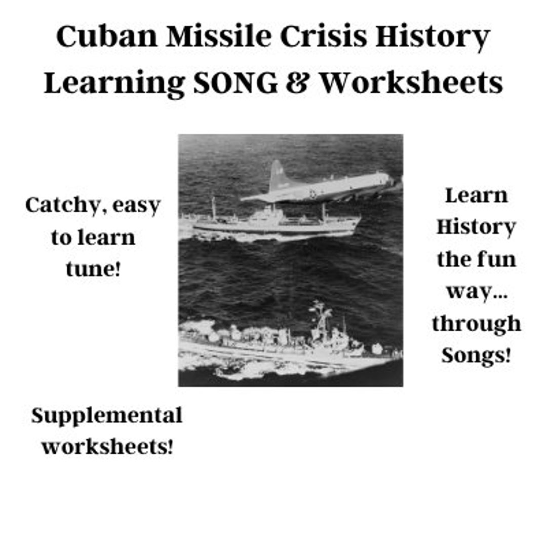 Cuban Missile Crisis History Learning SONG & Worksheets - Etsy
