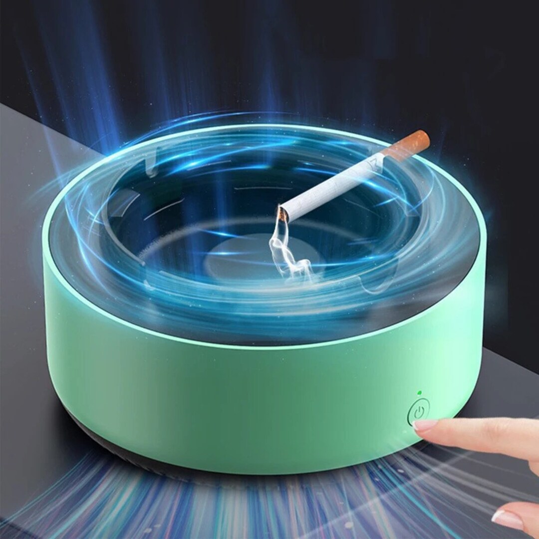 Smart Cigarette Ashtray Air Purifierremove Secondhand Smoke - Etsy