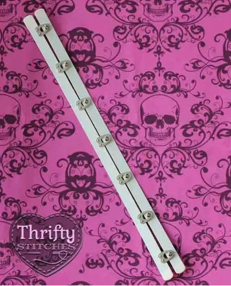 Busk Closure for Corset - Choose Length. Steel Coated Metal Corsetry ...