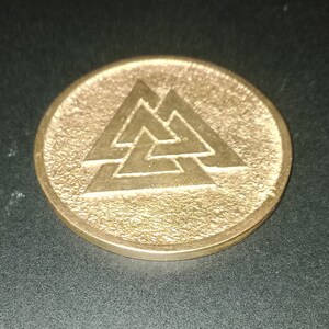 Viking Symbol Lucky Medal - Etsy