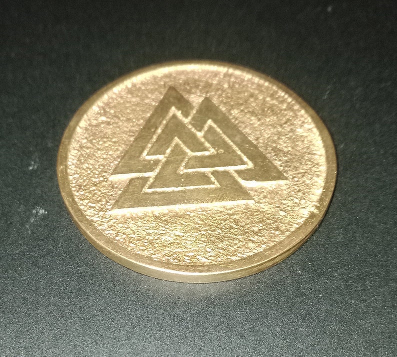 Viking Symbol Lucky Medal - Etsy