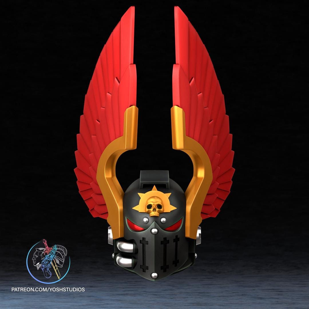 Warhammer 40k Lion Helm - DIY Cosplay Kit - Etsy