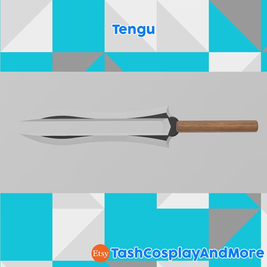 Blade of the Immortal Cosplay Tengu 3D Print Ninja Weapon - Etsy