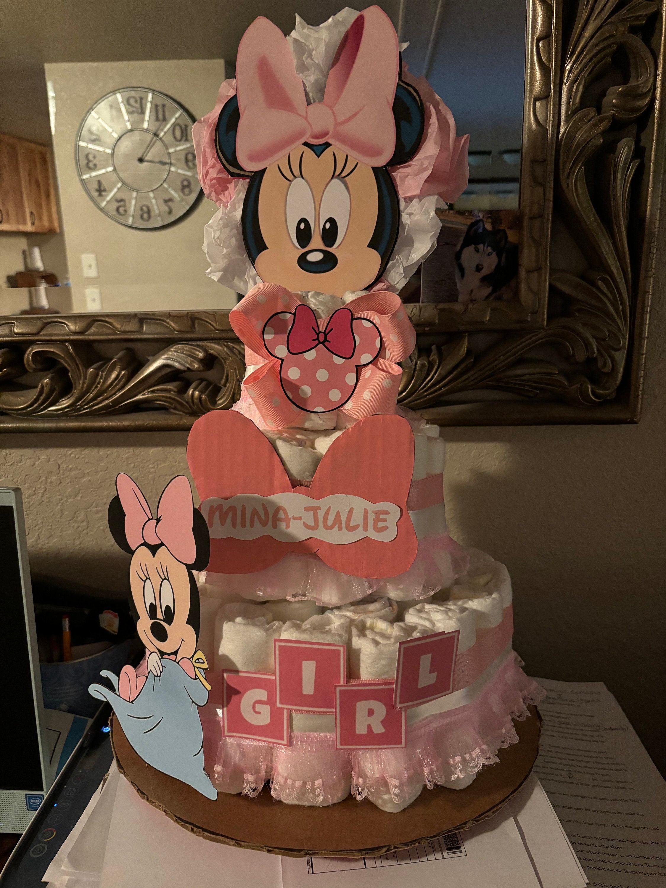 Personalized/themed Diaper Cakes - Etsy