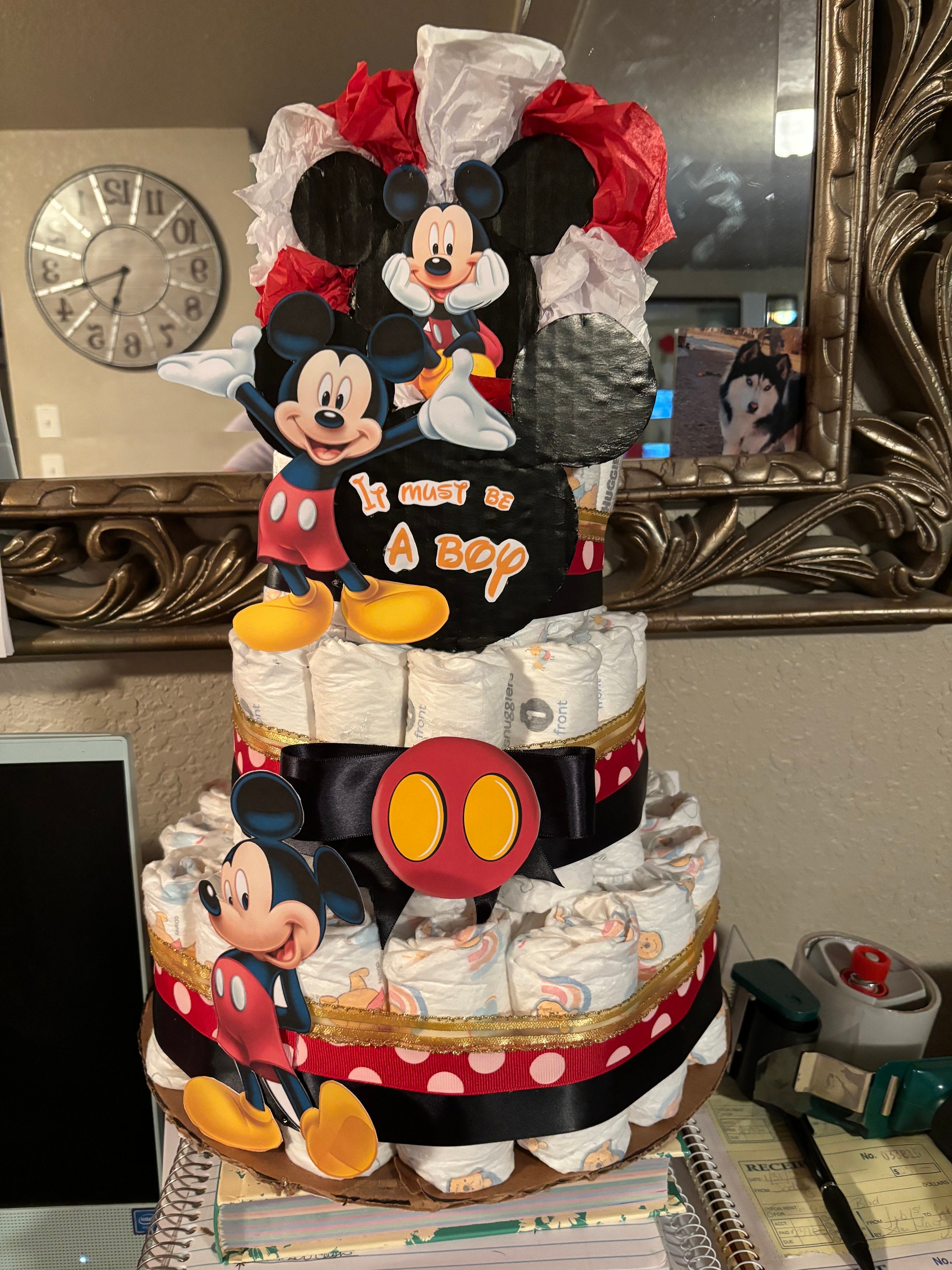 Personalized/themed Diaper Cakes - Etsy