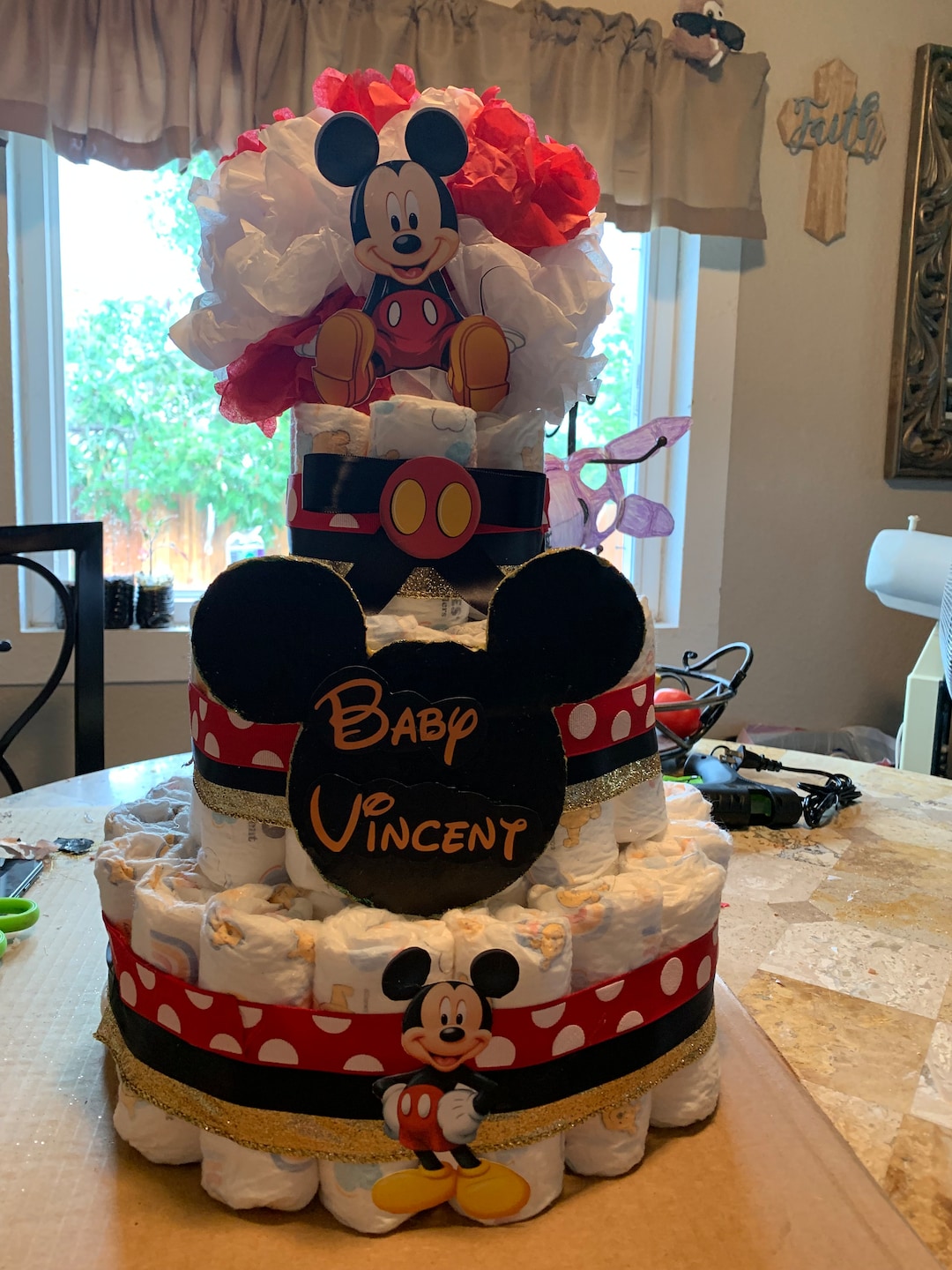 Personalized/themed Diaper Cakes - Etsy