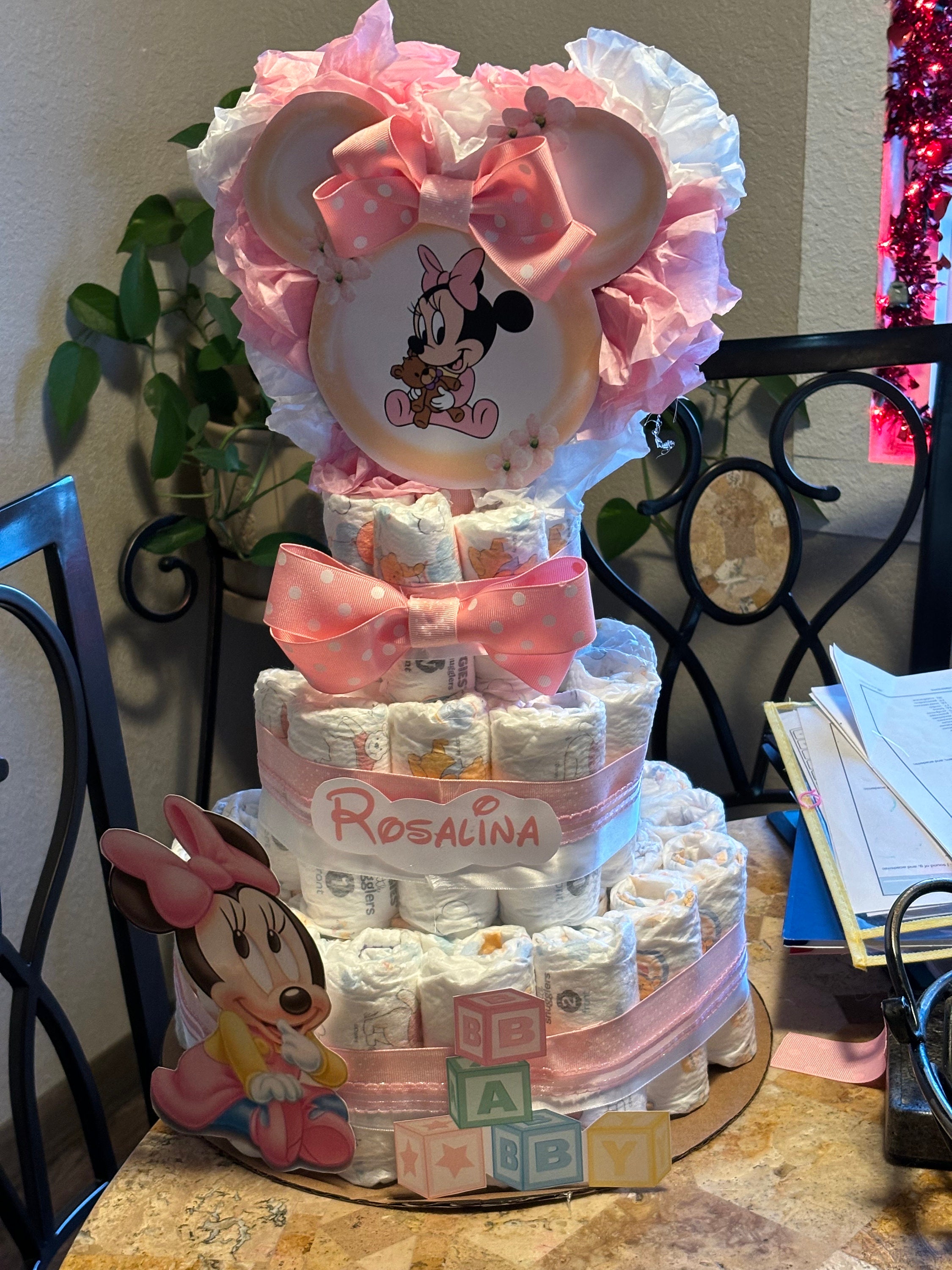 Personalized/themed Diaper Cakes - Etsy