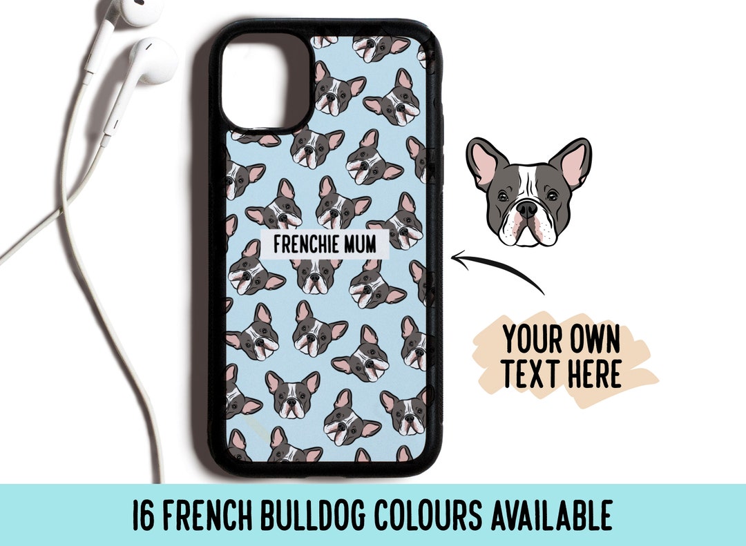 French Bulldog Phone Case Frenchie Face Mobile Phone Cover Frenchie ...