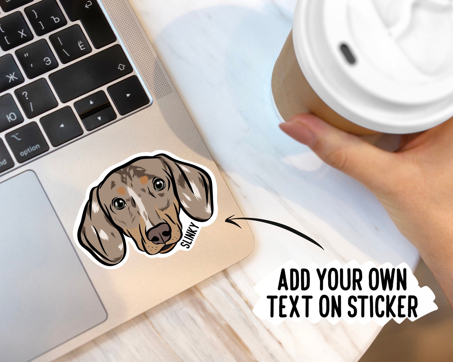 Custom Dachshund Stickers/ Personalised Sausage Dog Owner - Etsy