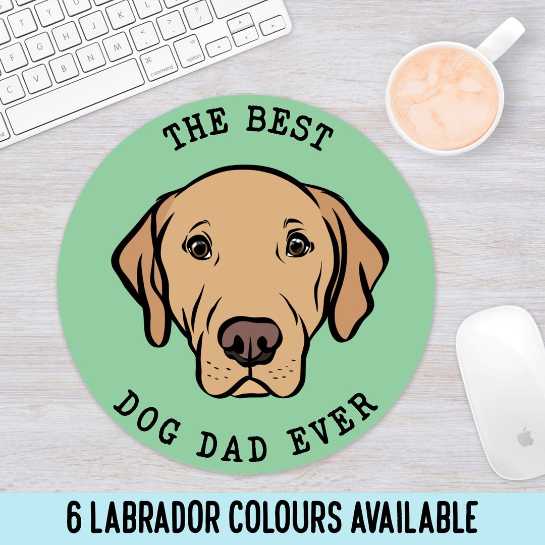 Personalized Labrador Mouse Pad: Custom Dog Portrait Mousemat - Etsy