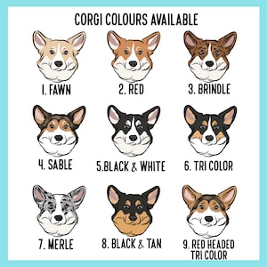 Welsh Corgi Stickers/ Cute Corgi Face Sticker Pack/ Die Cut Dog ...