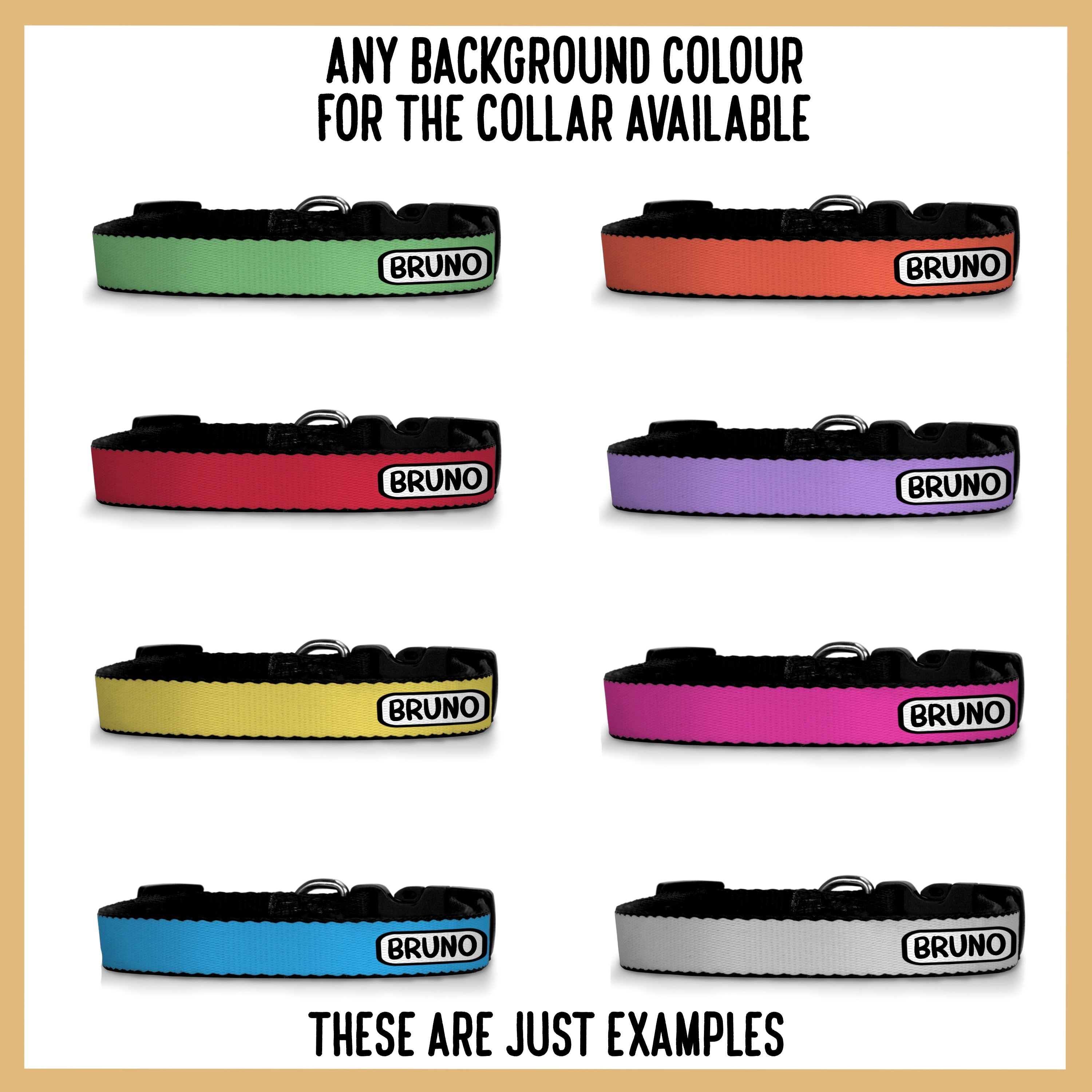Personalized Shiba Inu Dog Collar: Sublimation Print, Custom Name - Etsy