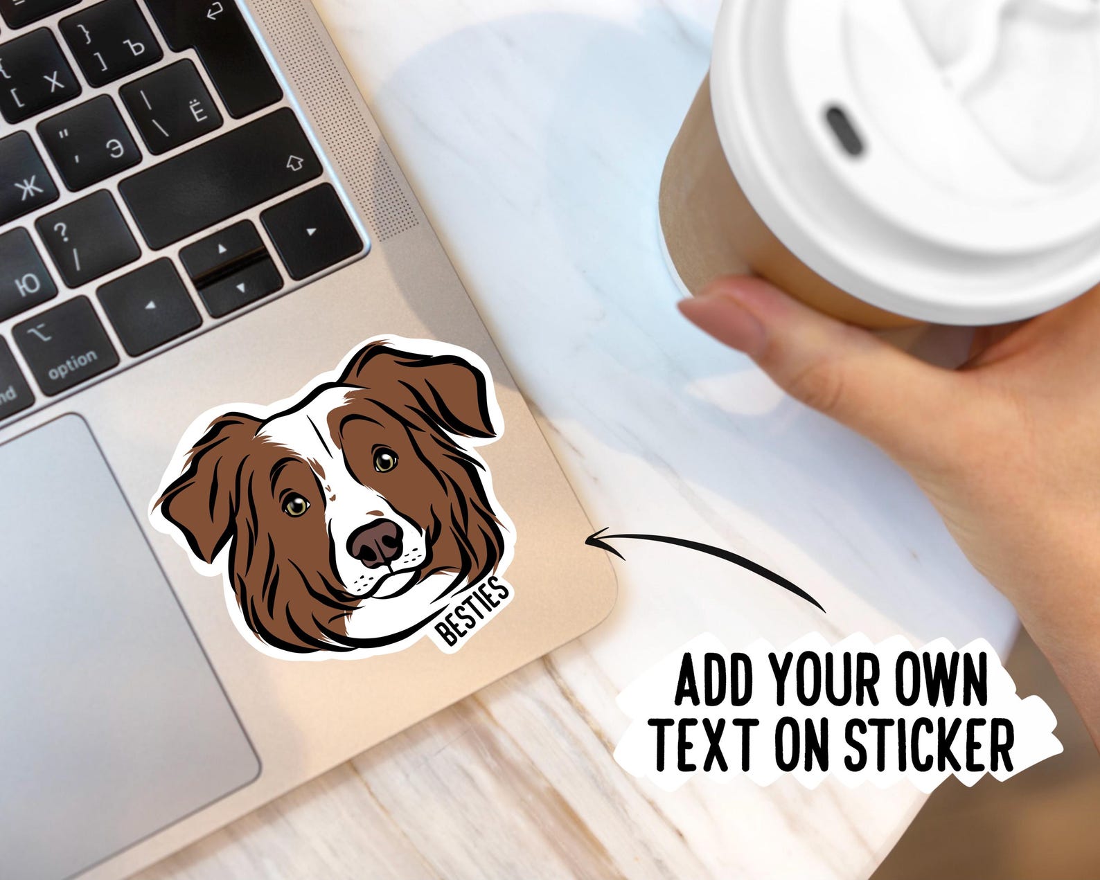 Personalized Australian Shepherd Sticker: Custom Dog Breed Die Cut ...