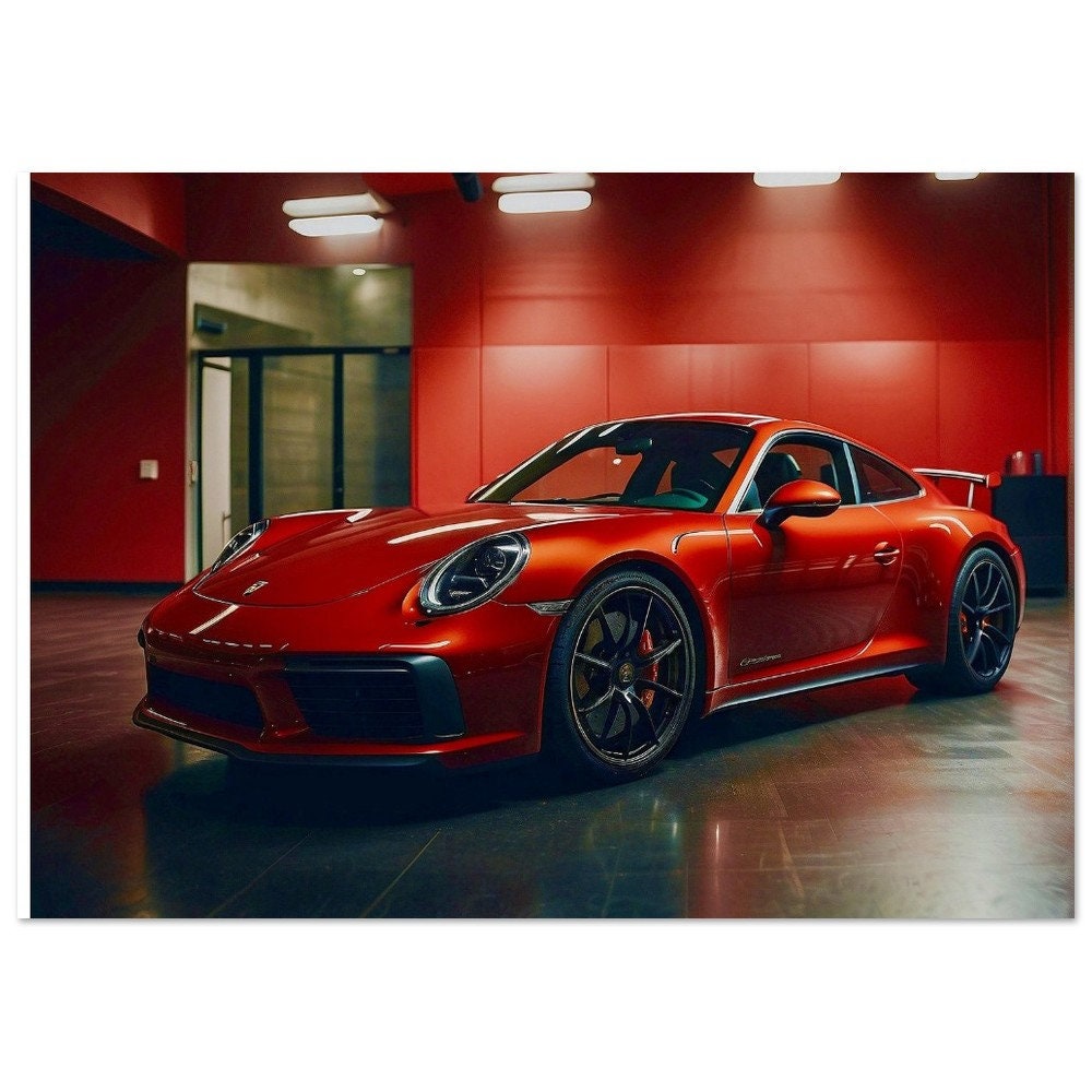 Automotive Porsche 911 Poster Artwork - Etsy