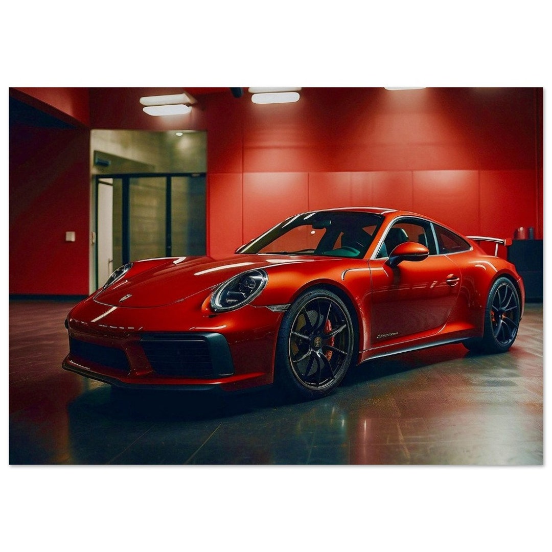 Automotive Porsche 911 Poster Artwork - Etsy