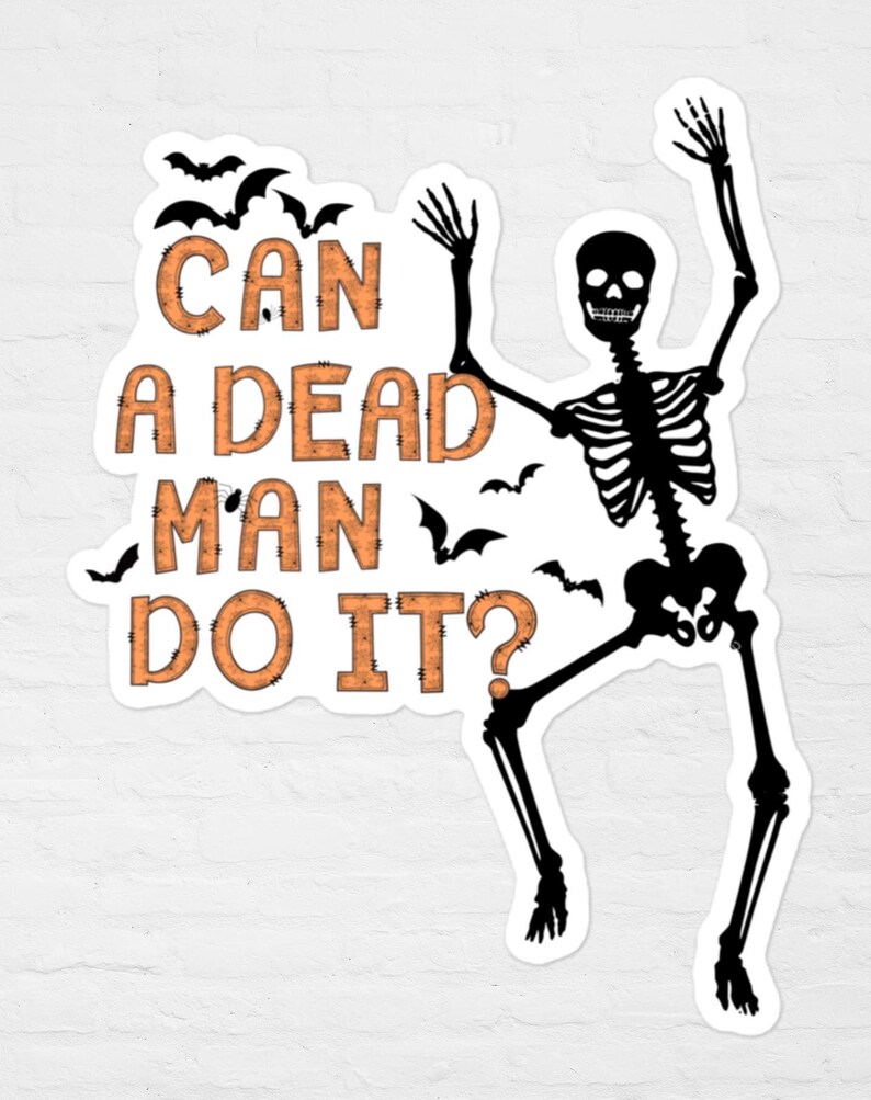 Can A Dead Man Do It Halloween ABA Sheet Fun Dead Man's Test Great for ...