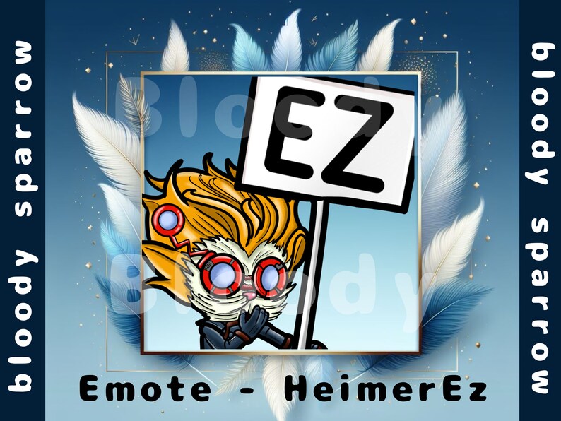 TWITCH/DISCORD EMOTES League of Legends heimerez - Etsy
