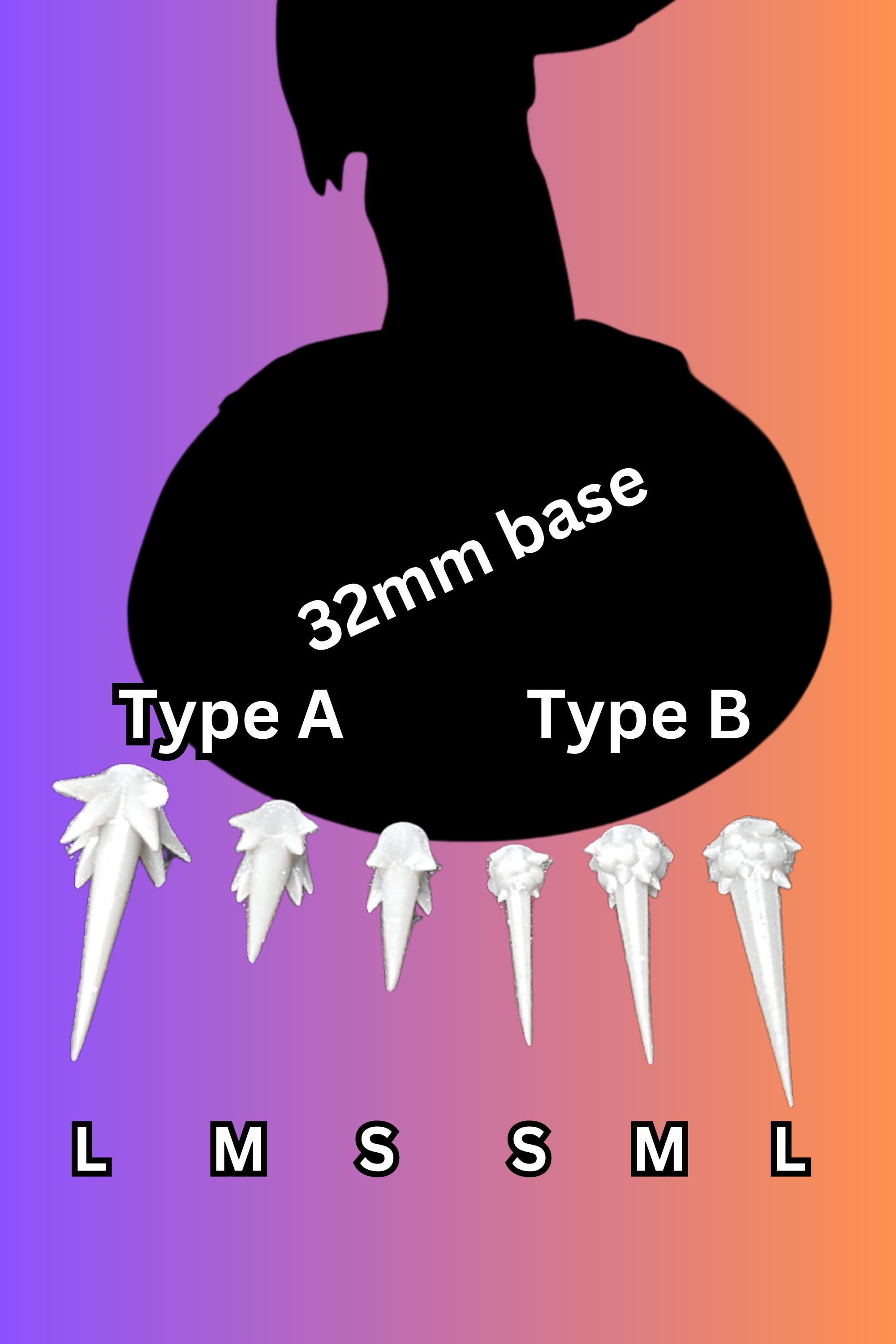 Muzzle Flare Bitz X50 PRINT for Wargaming. 28/32mm Scale. Various ...