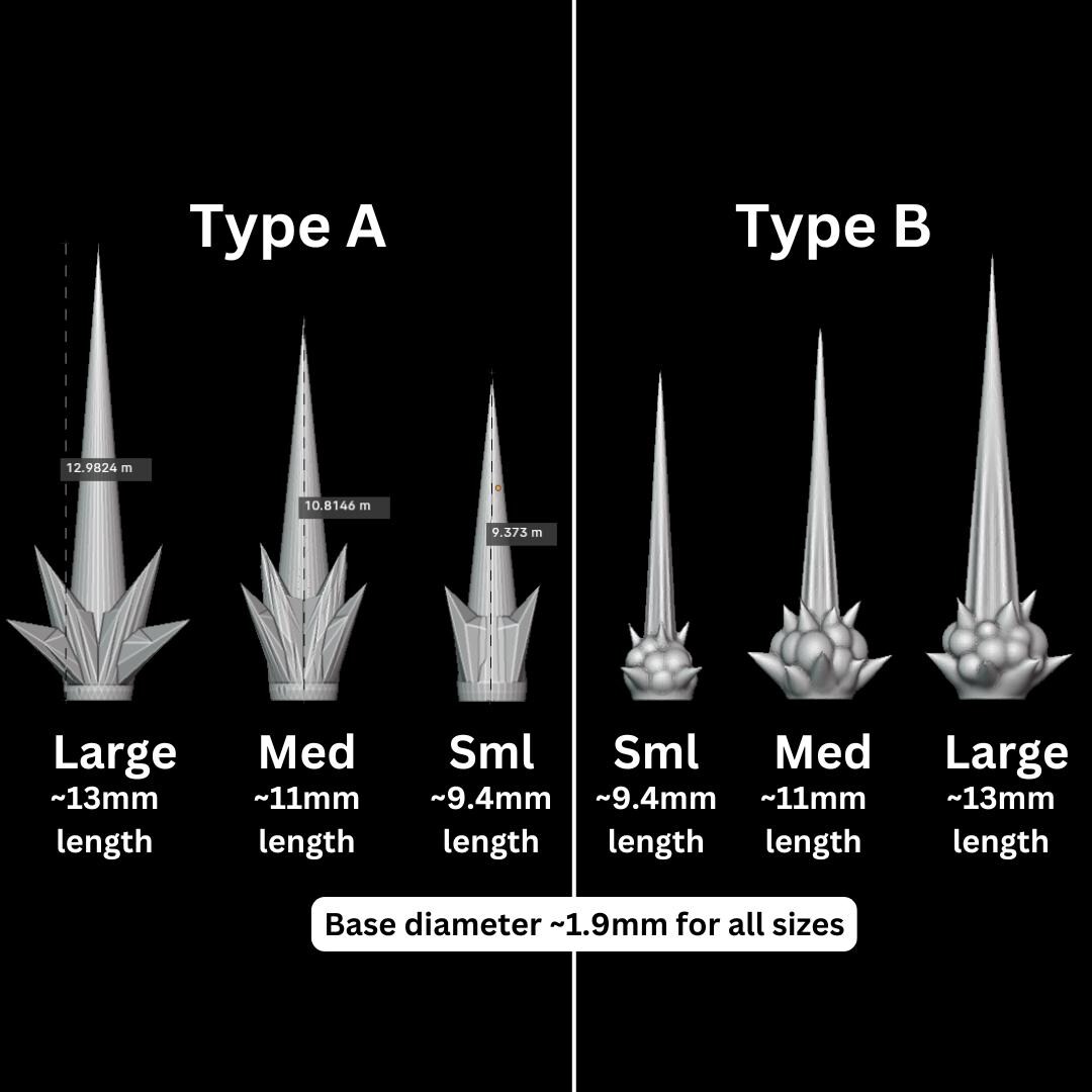Muzzle Flare Bitz X50 PRINT for Wargaming. 28/32mm Scale. Various ...