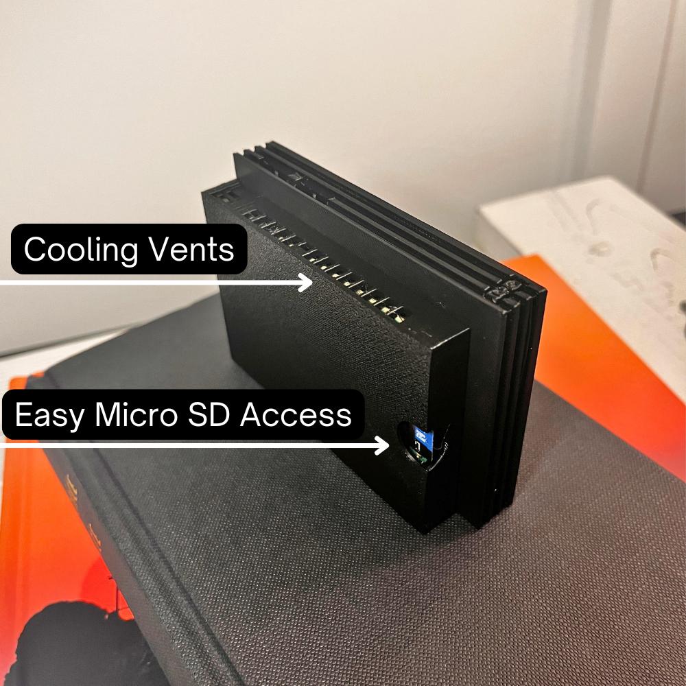 For Raspberry Pi 4,5 Pistation 2 Case With Full IO Access and Airflow ...