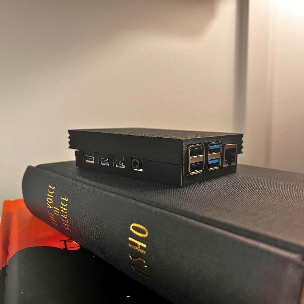 For Raspberry Pi 4,5 Pistation 2 Case With Full IO Access and Airflow ...