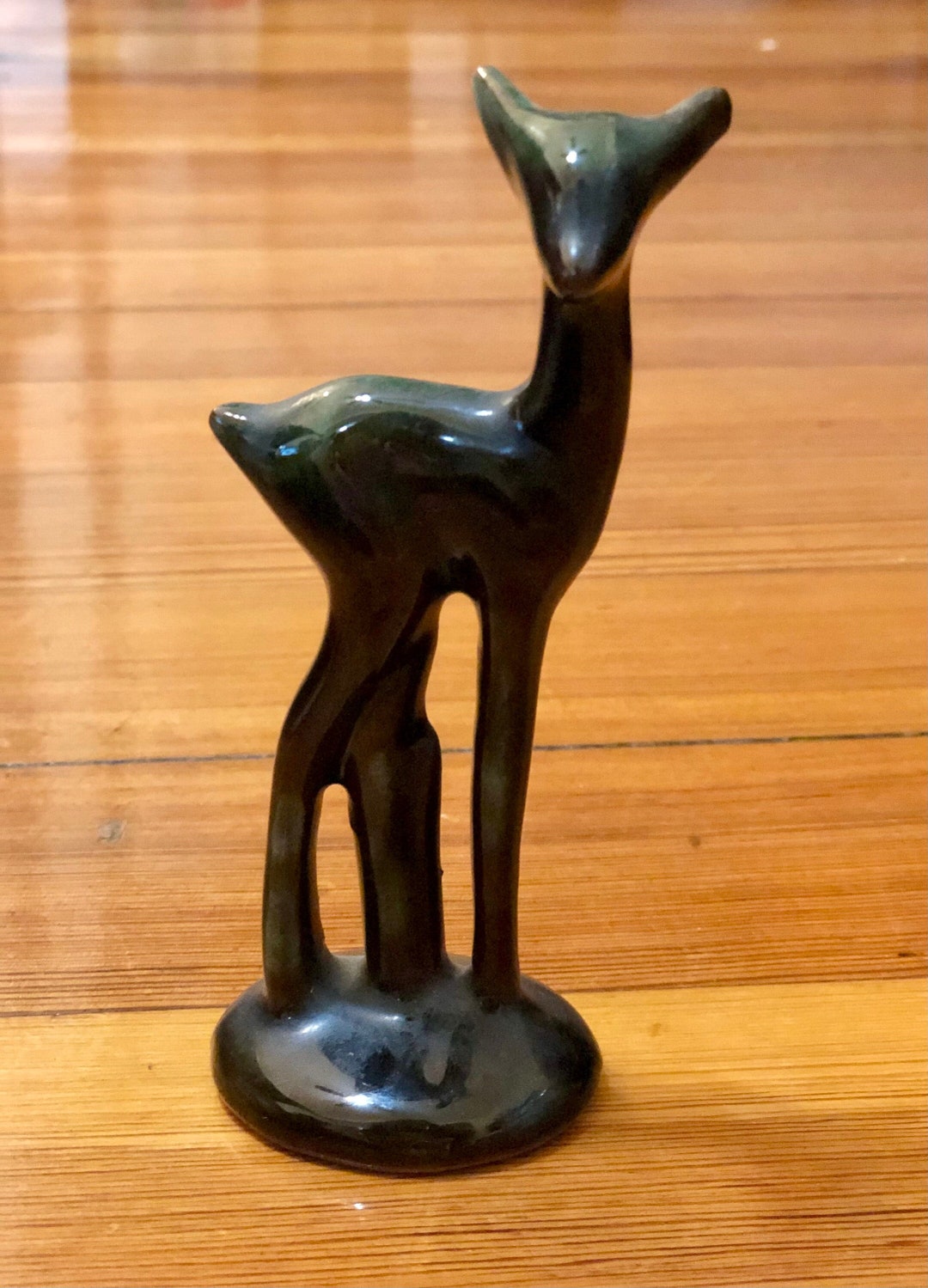 VTG Blue Mountain Pottery Deer Ceramic Figurine - Etsy