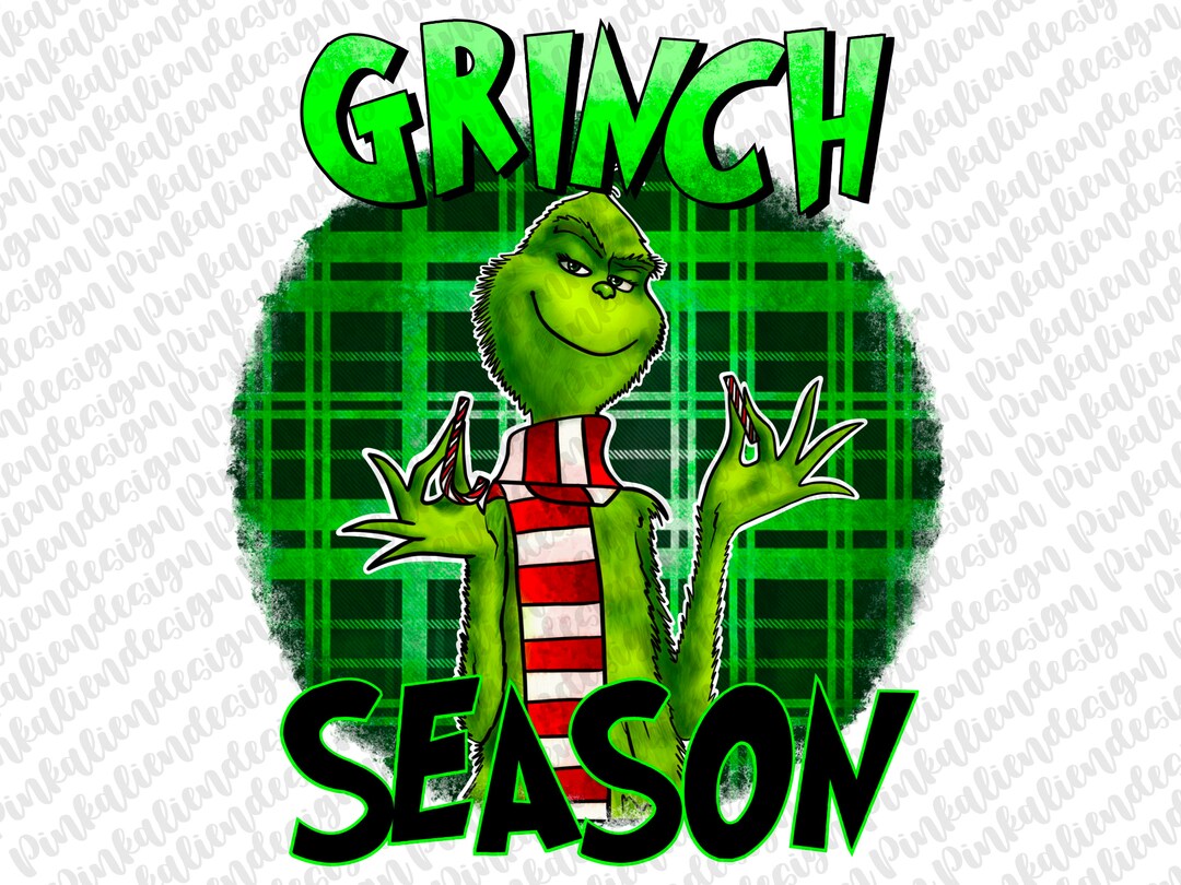 Grinch Season Pnglove Christmas Grinch Pngsublimation - Etsy