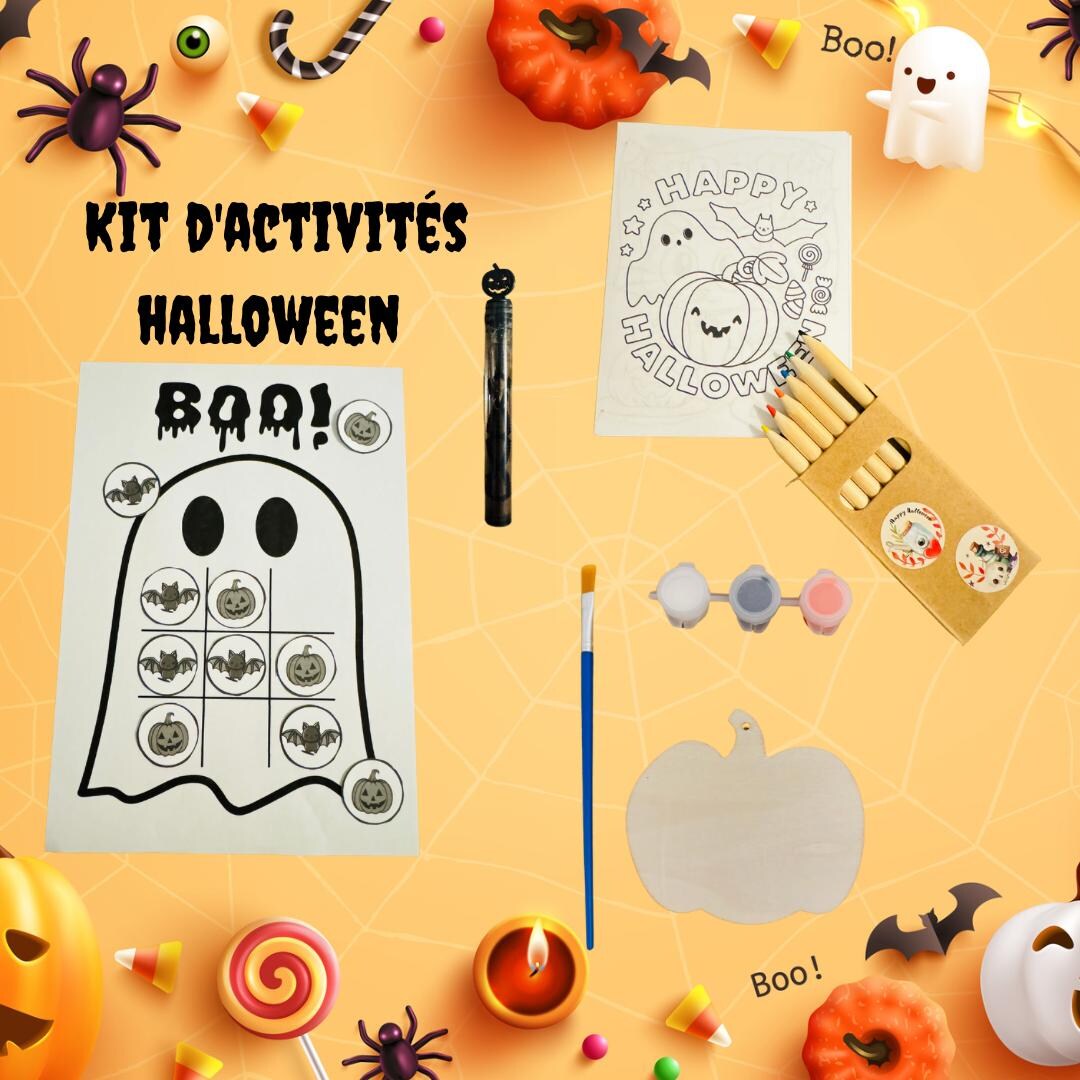 Halloween Activity Kit - Etsy