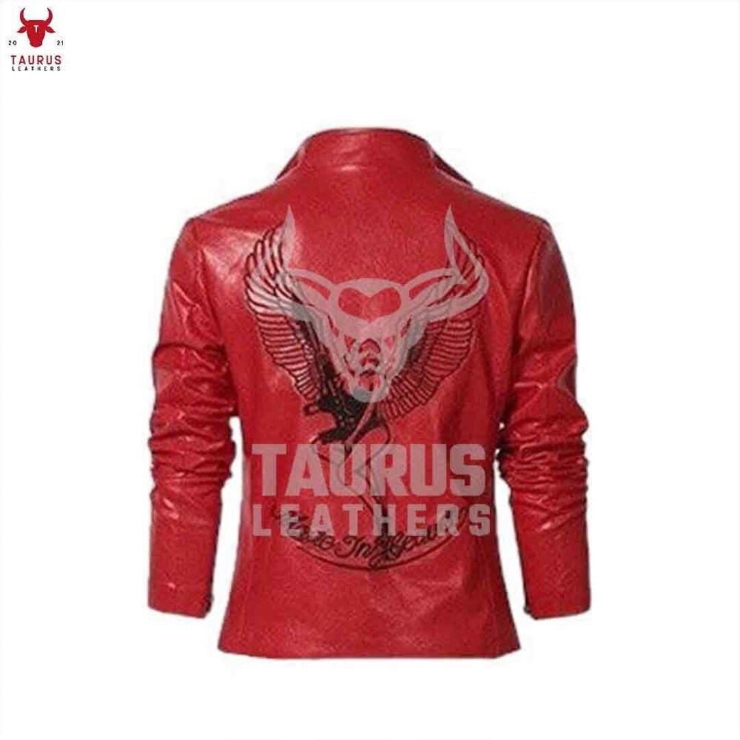 Claire Redfield Resident Evil 2 Remake Made in Heaven Red Leather Women ...