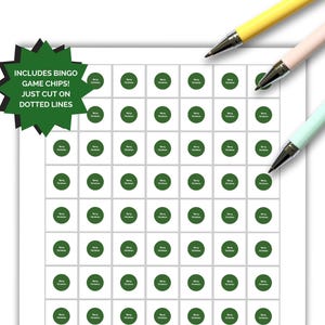 50 Christmas Bingo Cards | Printable Bingo Cards | Printable Bingo Game ...