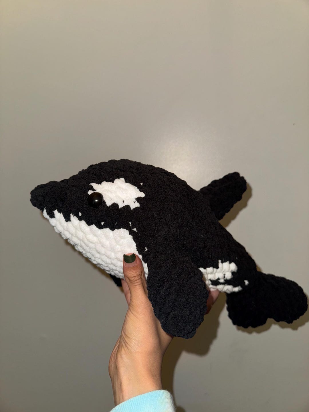 Crochet Orca Plushie - Amigurumi Killer Whale Plush - Etsy