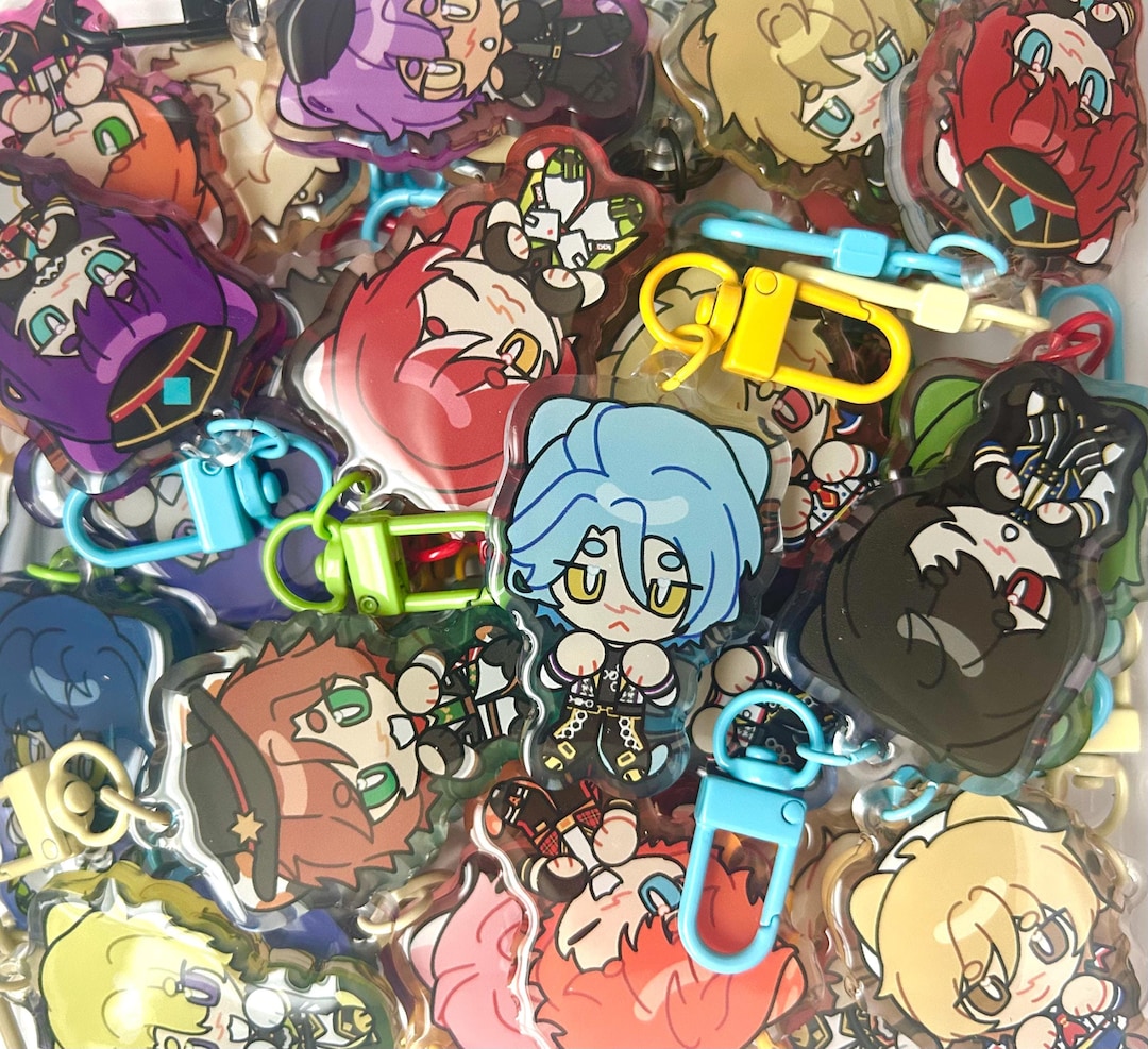 Ensemble Stars 2 Inch Cat Charms - Etsy