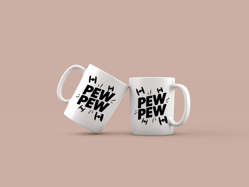Pew Pew Pew SVG Star Wars SVG, Force With You SVG, Customize Gift Svg ...