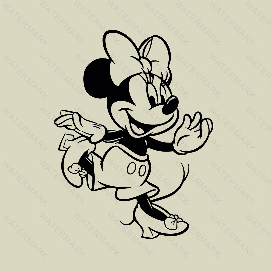 Minnie Mouse SVG: Family Trip Design (digital File) - Etsy