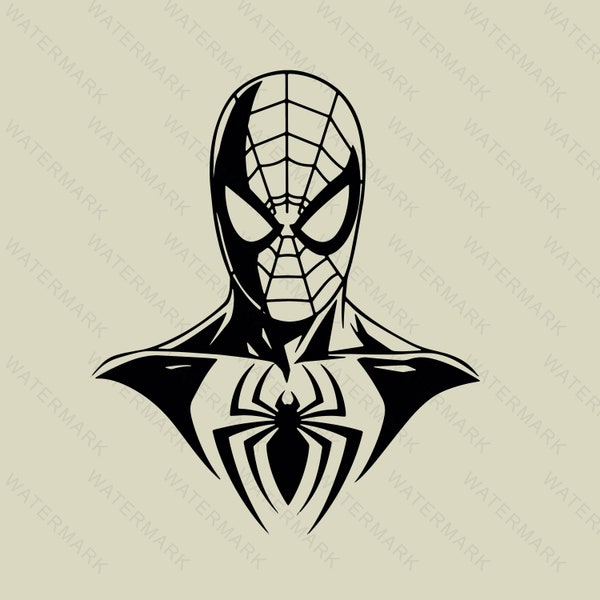 Spiderman Mask - Etsy