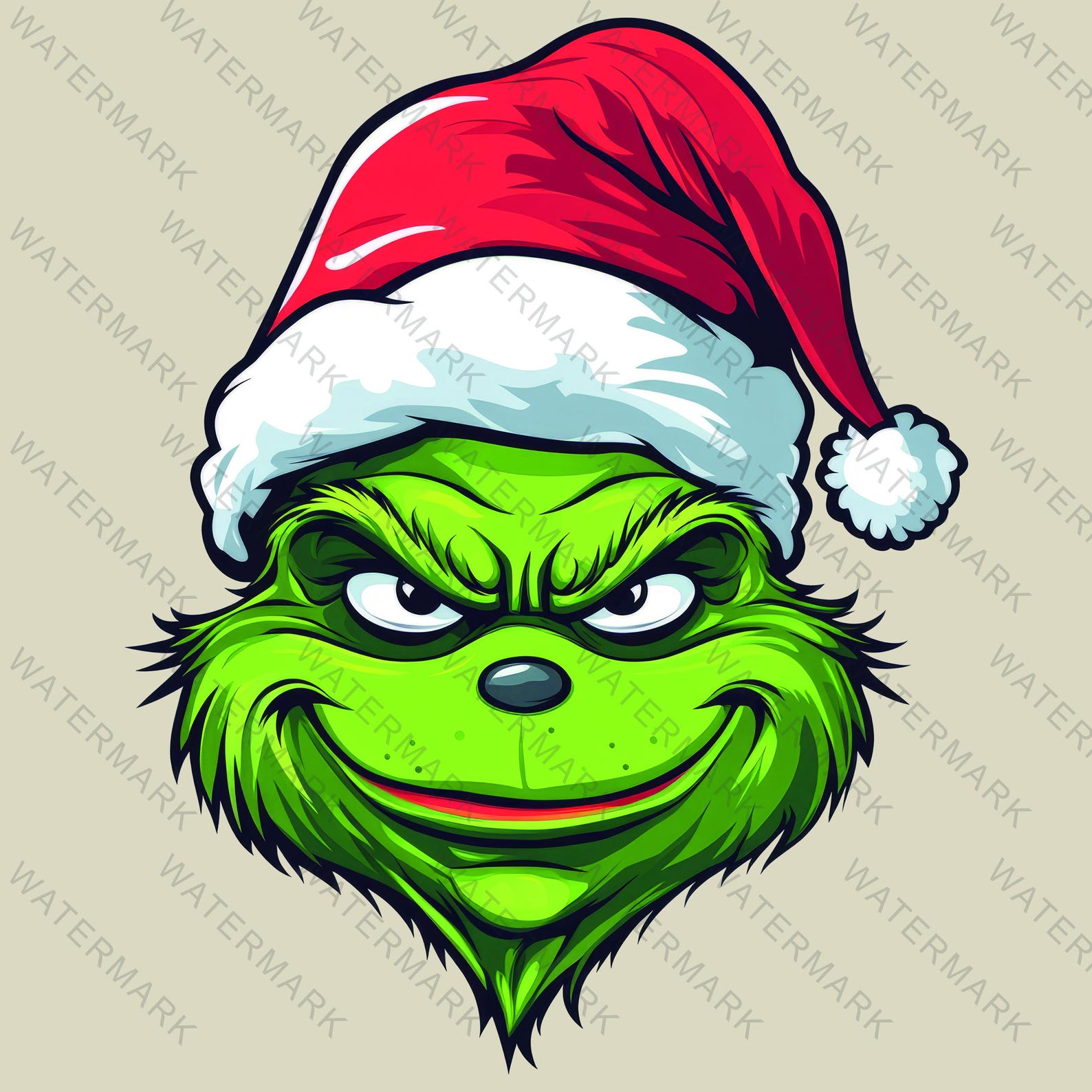 Face Grinch | Png | INSTANT DOWNLOAD, Grinch Ho Ho Ho ,hohoho Christmas ...
