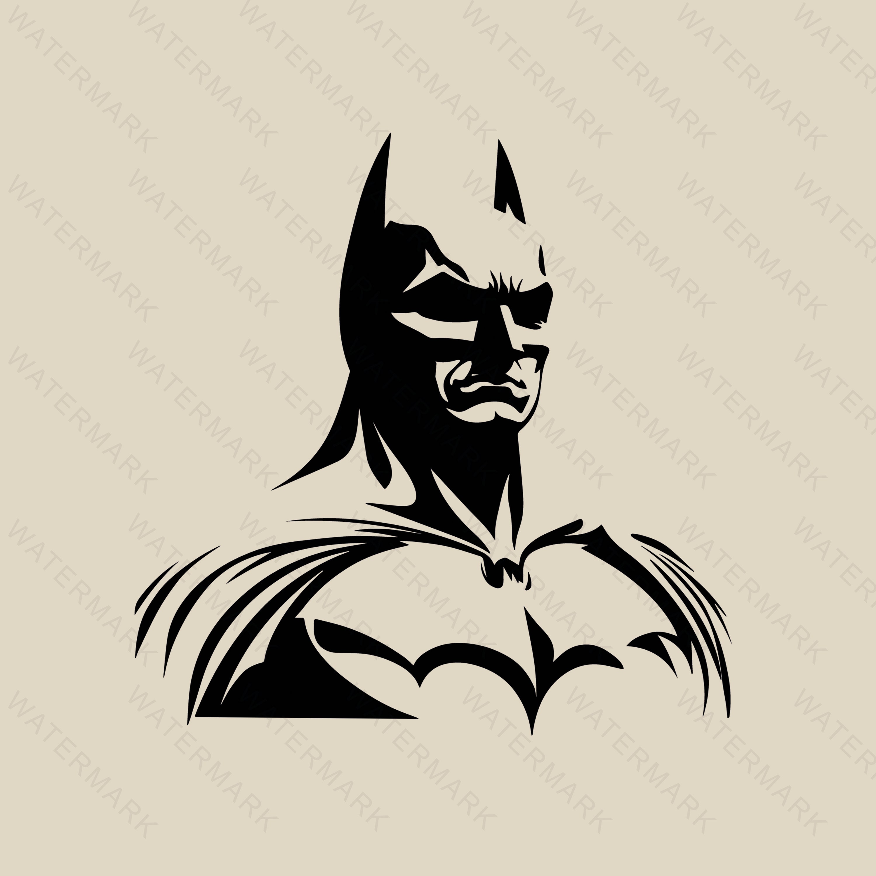 Superhero Cut Files: Vector Graphic, Multiple Formats, High-quality - Etsy